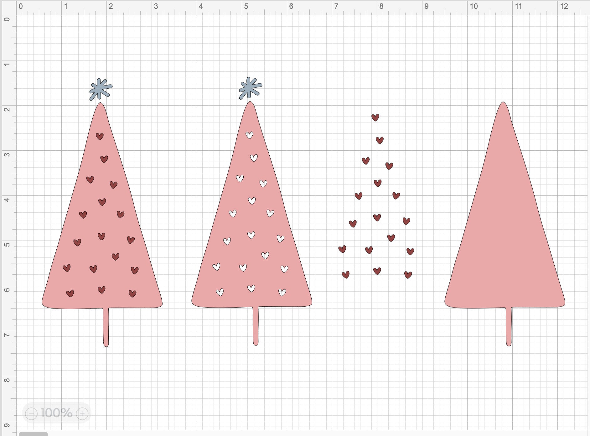 Boho Christmas Trees SVG Bundle Merry Christmas Trees PNG - Etsy