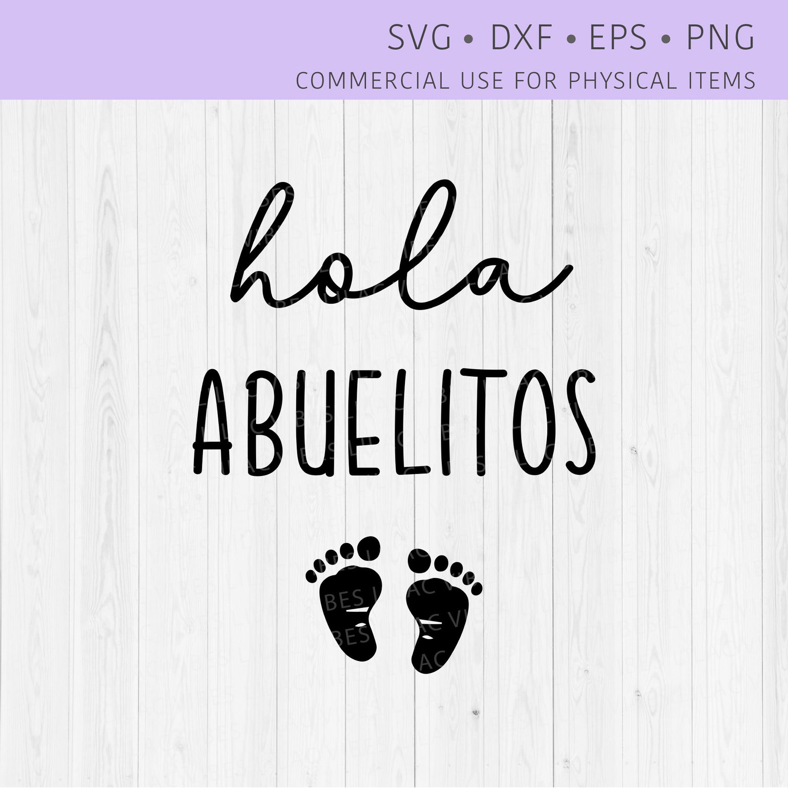 Hola Abuelitos SVG Hola Abuelos SVG Pregnancy Announcement - Etsy México
