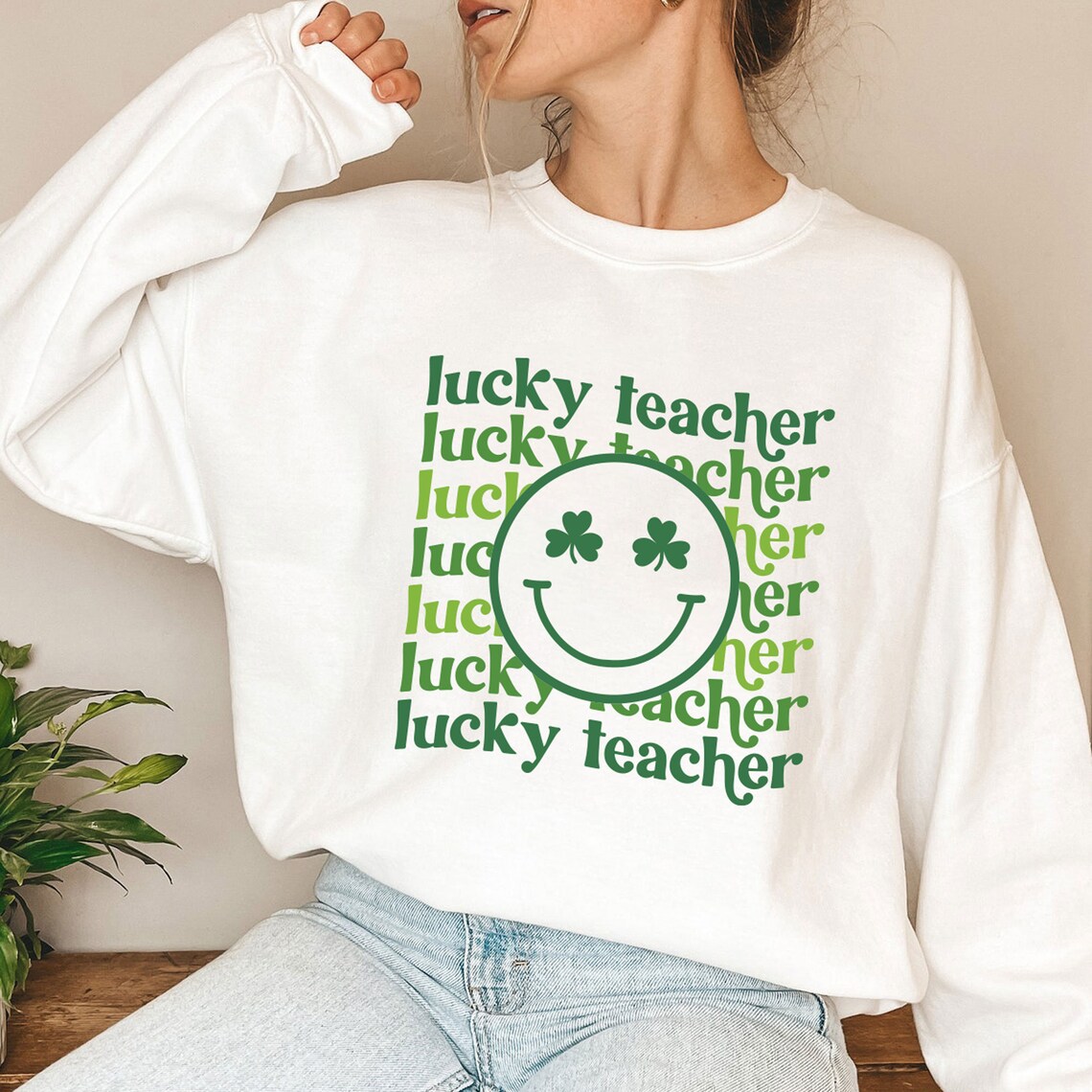 St Patricks Day Teacher Svg, One Lucky Teacher SVG, St Patricks Teacher ...