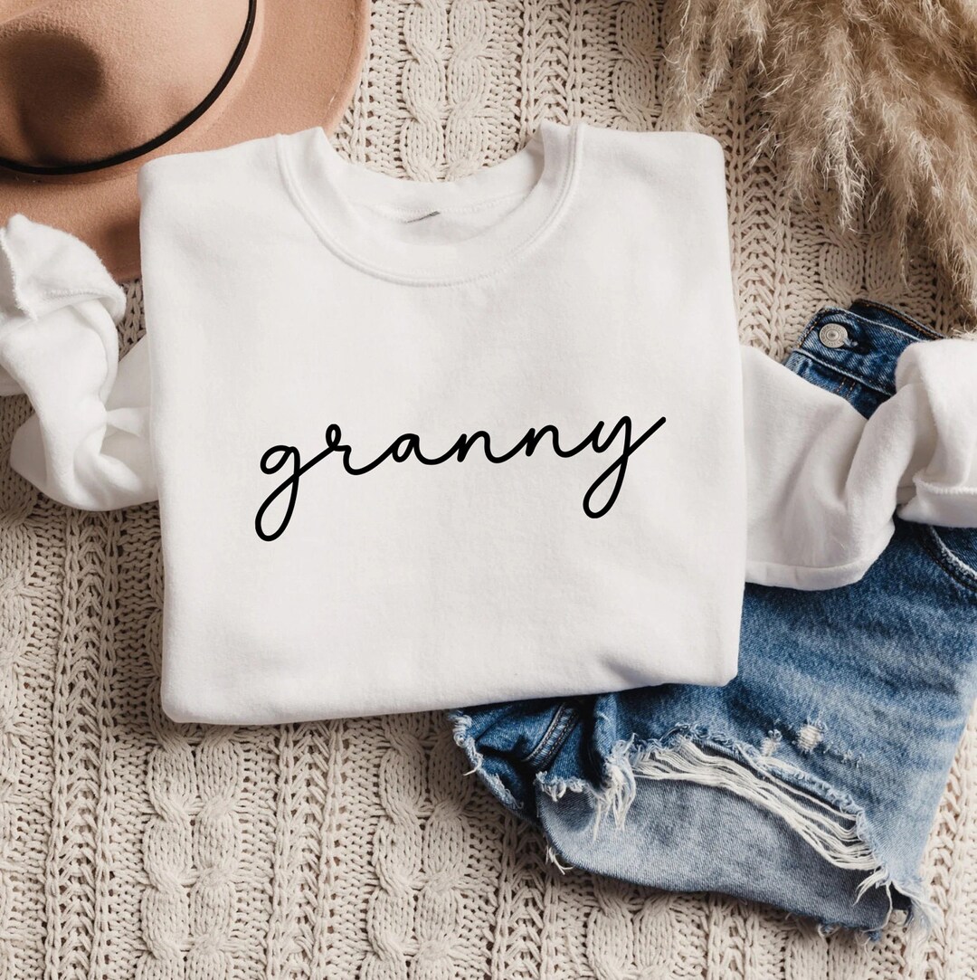 Granny SVG, Granny Shirt SVG, Grandma Sweatshirt Svg, Grandma Shirt Svg ...