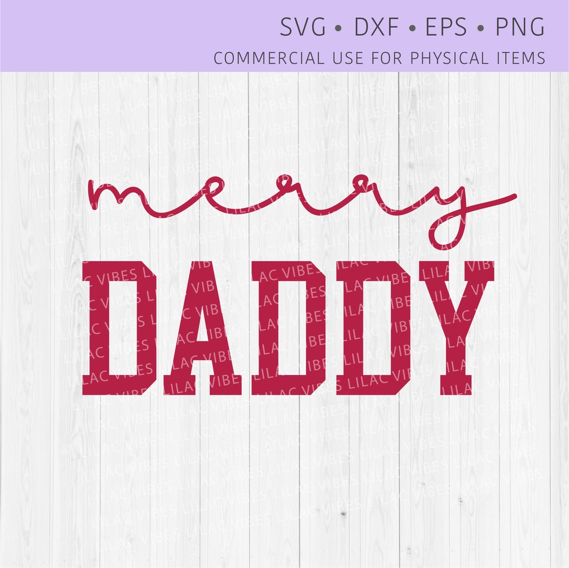 Merry Daddy SVG, Merry Daddy PNG Sublimation, Christmas Dad SVG ...