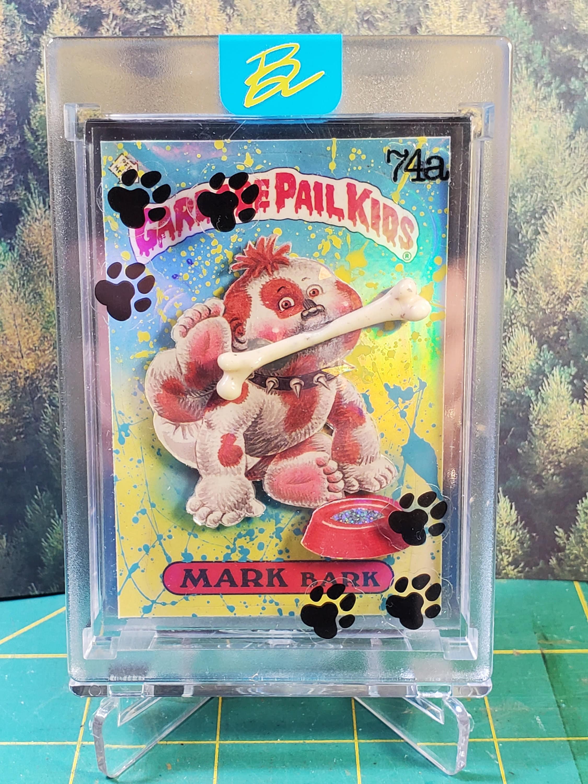Mark Bark Custom 3D Garbage Pail Kids Card - Etsy
