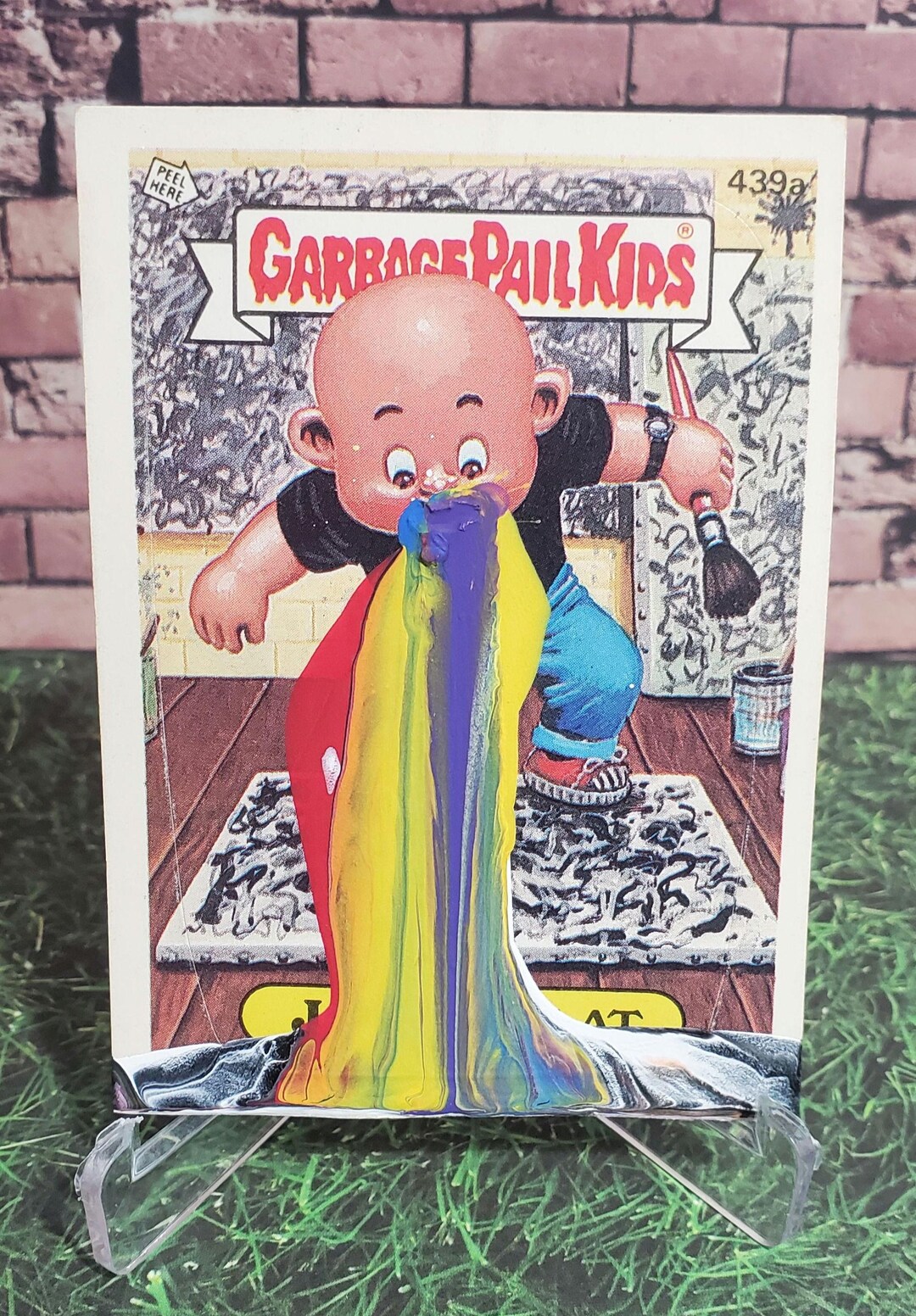 Customized Garbage Pail Kids Card JACK Splat Featured in Our Tik Tok ...