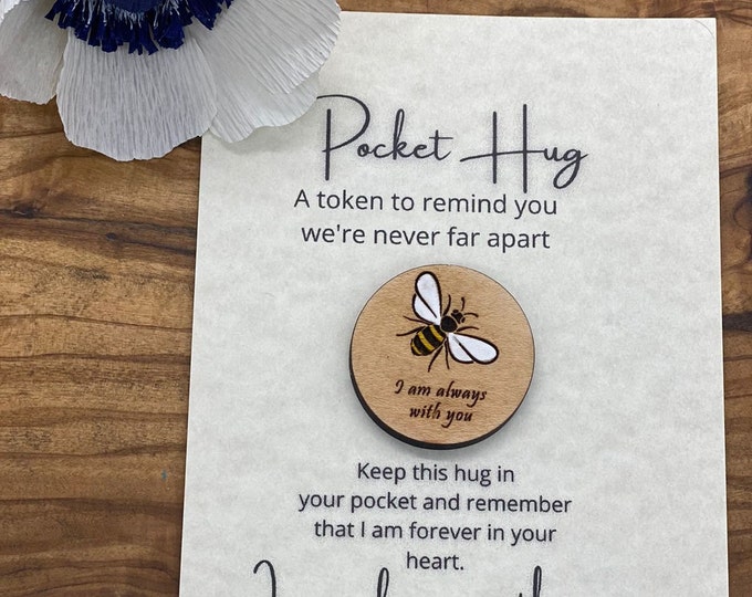 Bee, I Am Always With You, Bee Token, Miss You, Thinking of You Hug ...