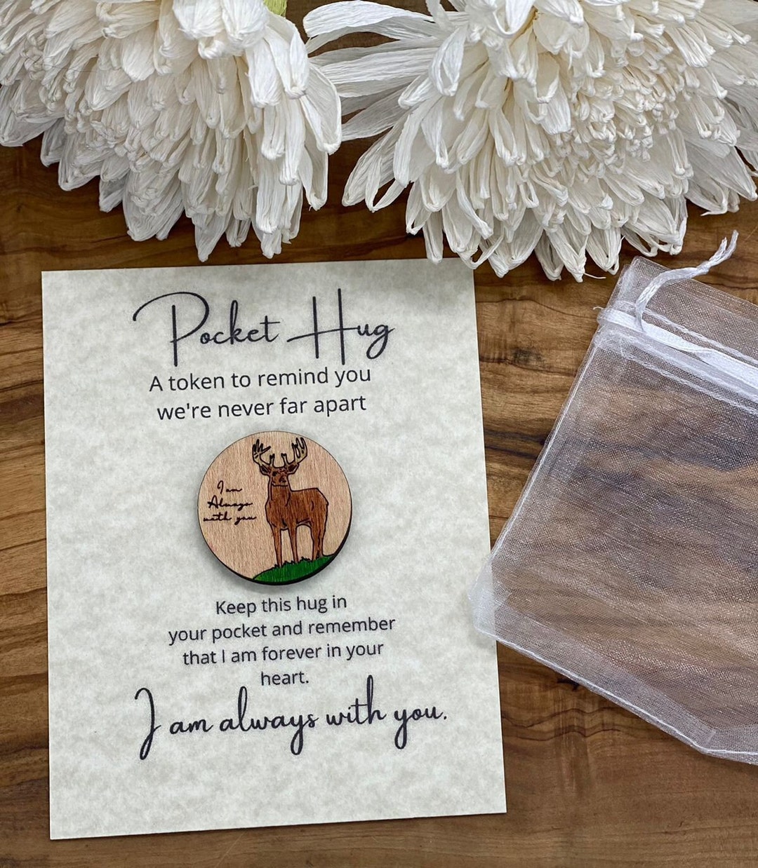 Deer, I Am Always With You, Deer Token, Miss You, Thinking of You Hug ...