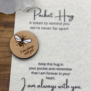 Bee, I Am Always With You, Bee Token, Miss You, Thinking of You Hug ...