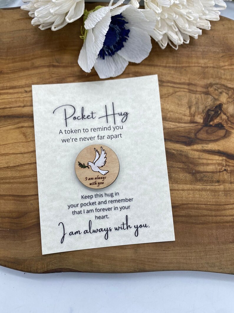 Dove, I Am Always With You, Dove Token, Miss You, Thinking of You Hug ...