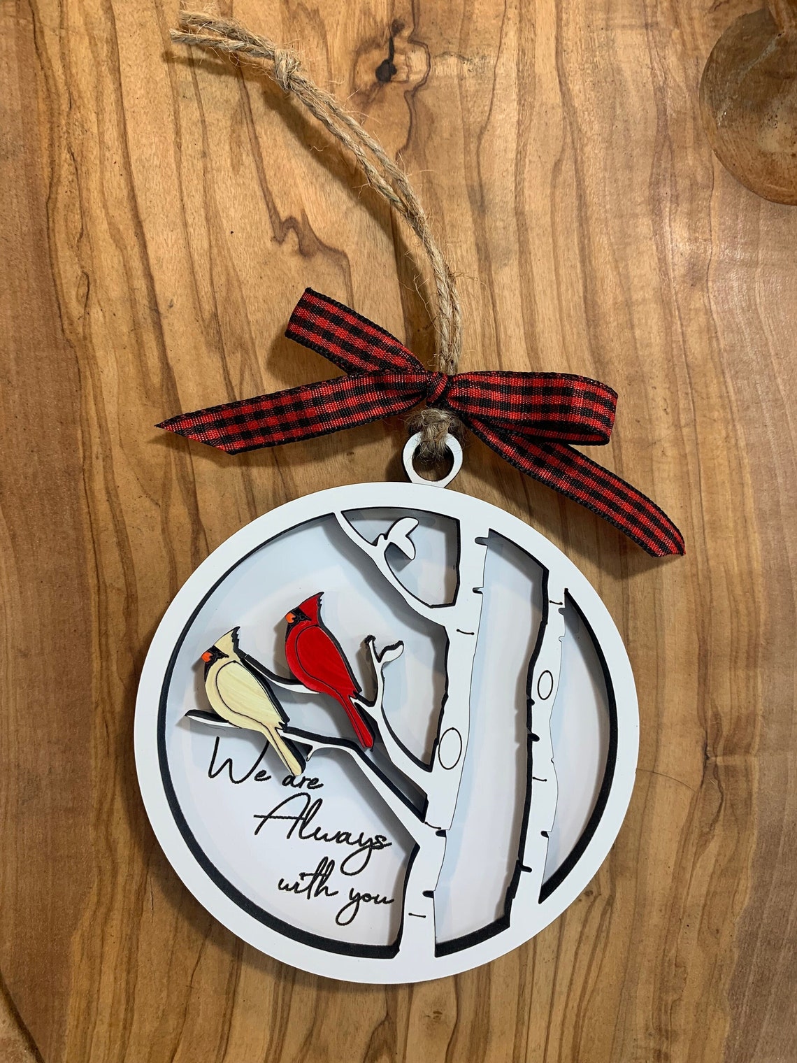 Male/female Mom/dad Cardinals We Are Always With You - Etsy