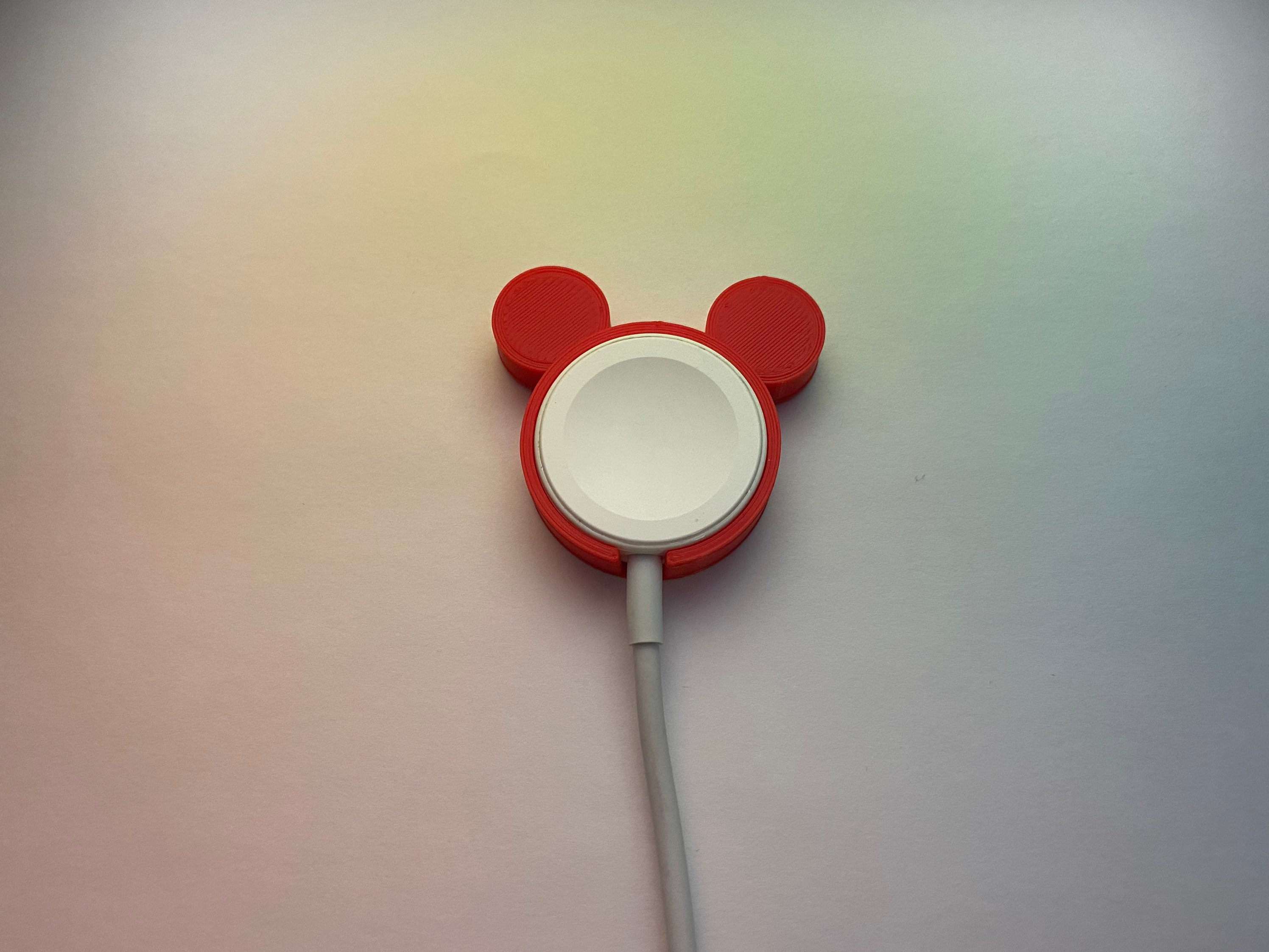 Disney Mickey Mouse Apple Watch Charger Holder | 3D Printed - Etsy