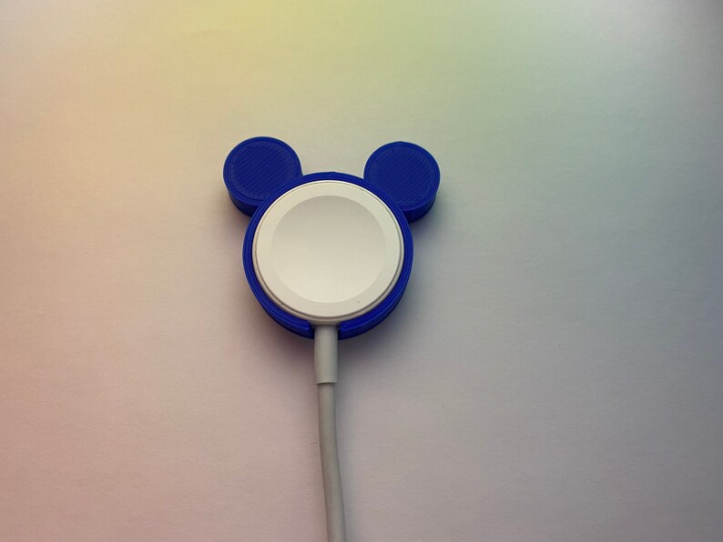 Disney Mickey Mouse Apple Watch Charger Holder | 3D Printed - Etsy
