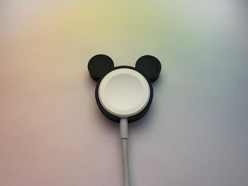 Disney Mickey Mouse Apple Watch Charger Holder | 3D Printed - Etsy