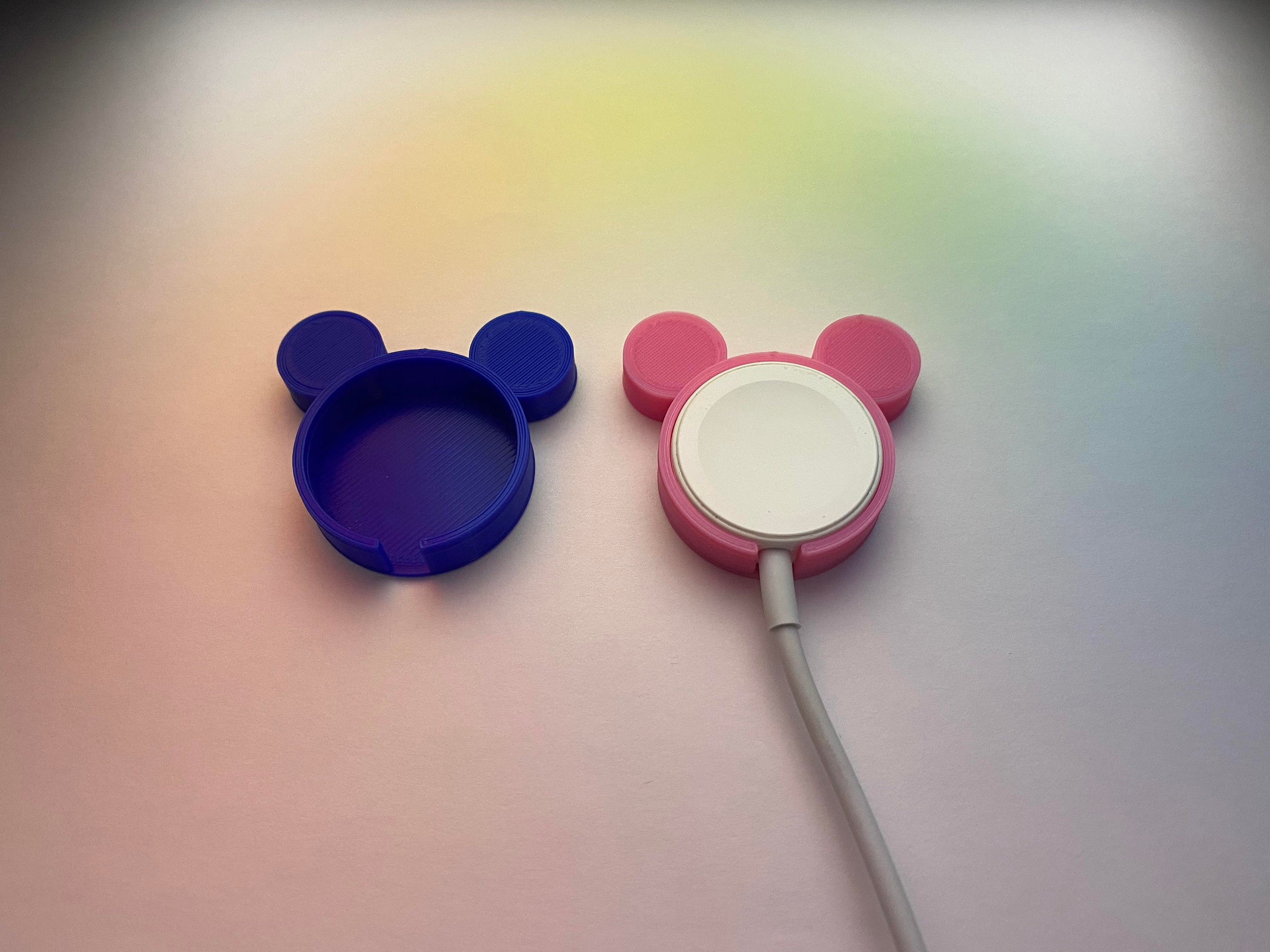 Disney Mickey Mouse Apple Watch Charger Holder | 3D Printed - Etsy