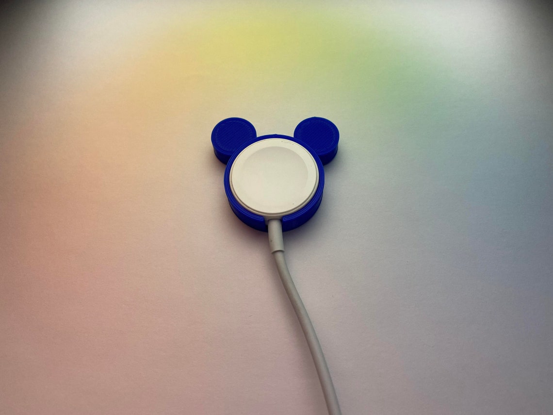 Disney Mickey Mouse Apple Watch Charger Holder | 3D Printed - Etsy
