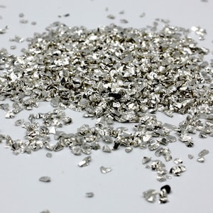 15g Silver Crushed Glass Resin Resin Art Craft Supplies | Etsy