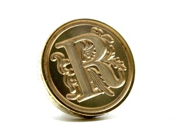 Letter R Wax Stamp - Etsy