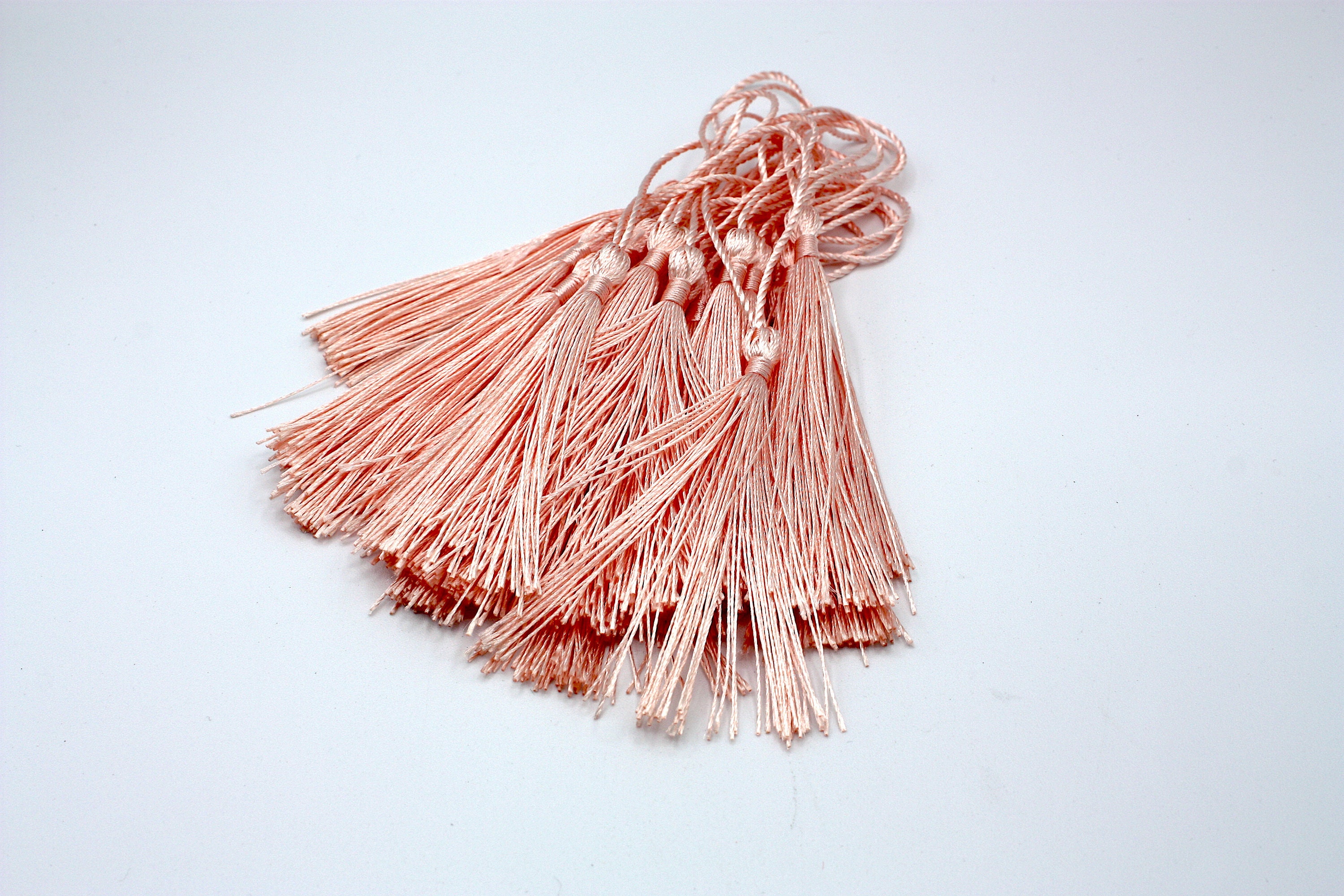 Champagne Coloured Bookmark Tassels DIY Bookmark Craft - Etsy