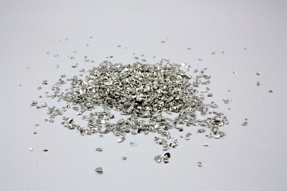 15g Silver Crushed Glass Resin Resin Art Craft Supplies | Etsy