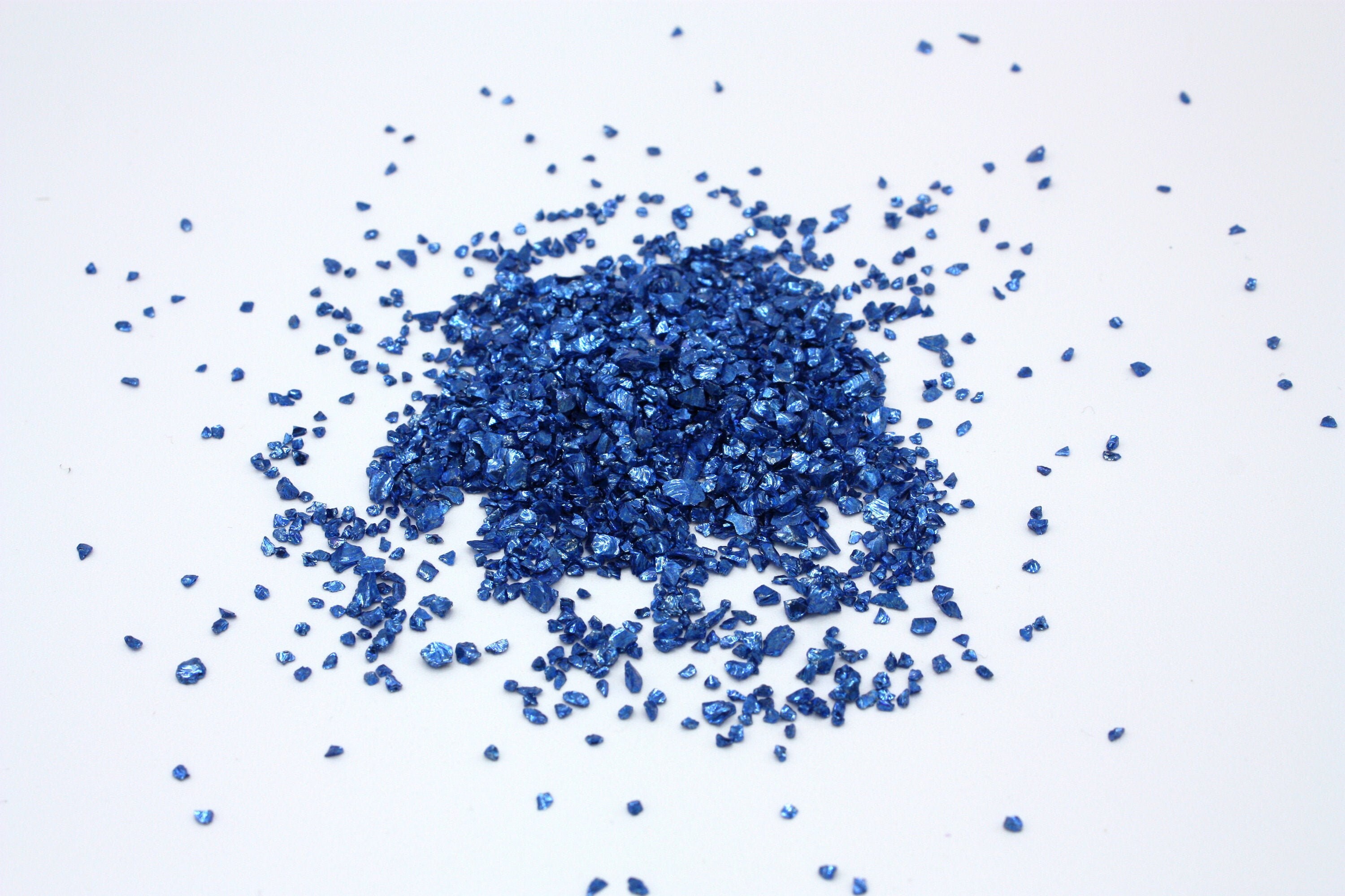 15g Blue Crushed Glass Resin Resin Art Craft Supplies - Etsy