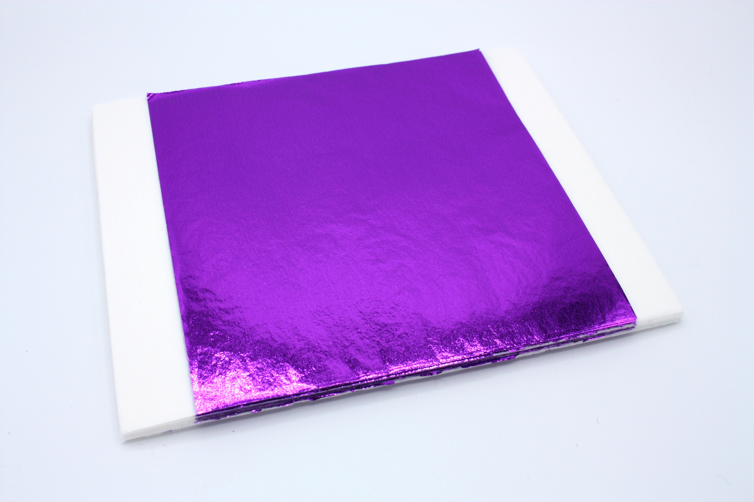 5 Purple Leaf Foil Sheets Gilding Decorative Craft Nail | Etsy