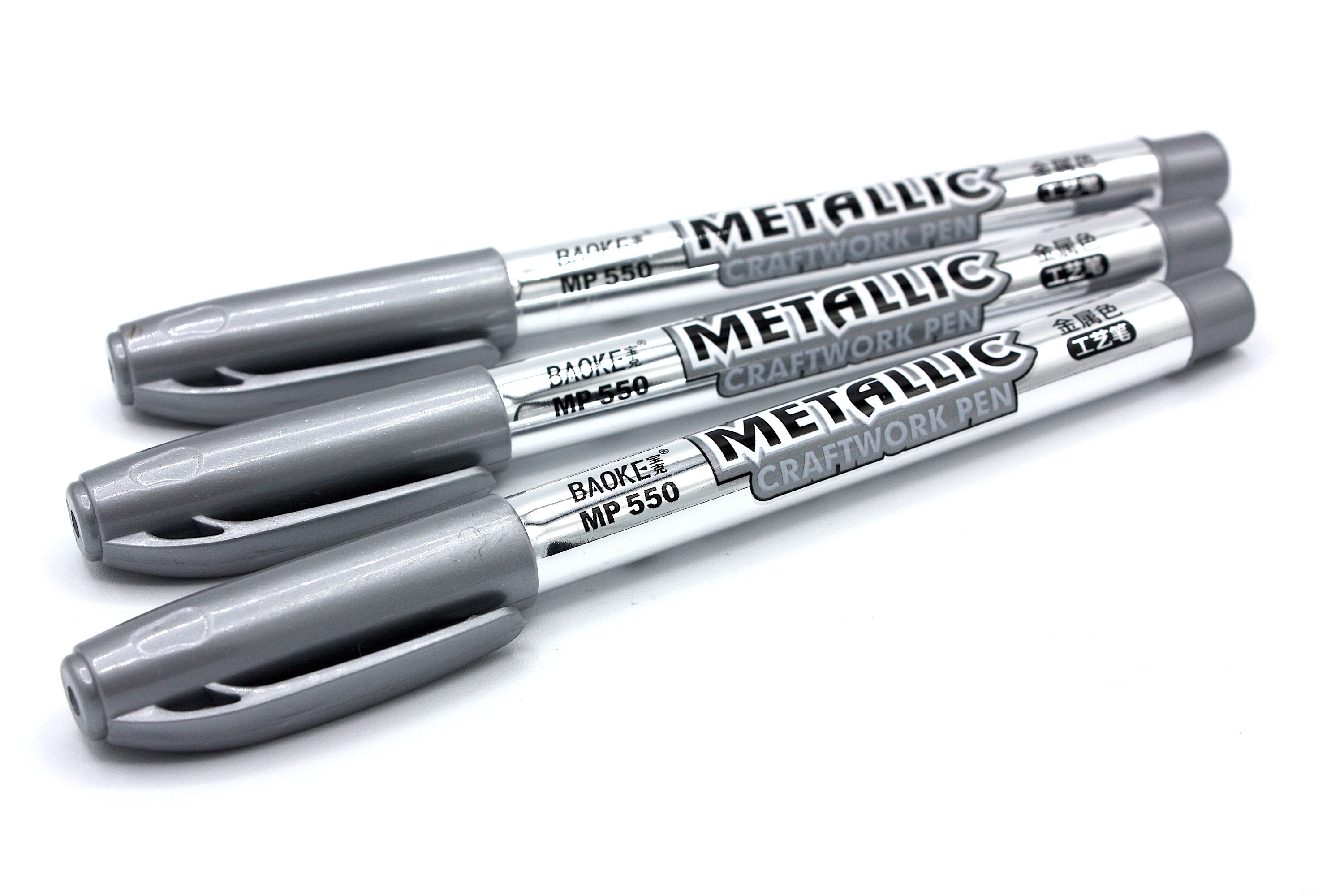 Silver Metallic Pen Silver Felt Tip Stationery Drawing - Etsy
