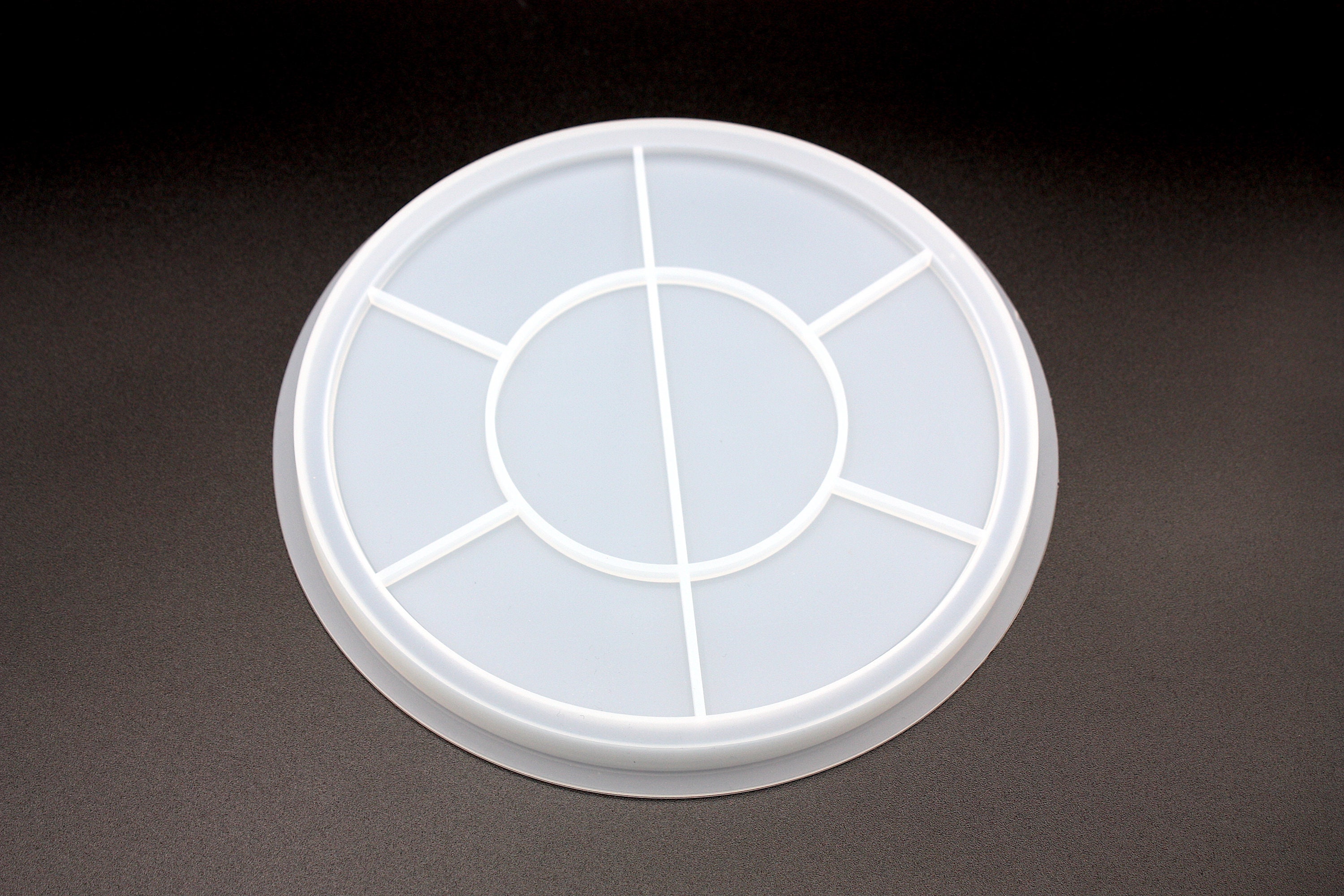 Round Silicone Tray Mould Resin Silicone Mould Resin Mold - Etsy