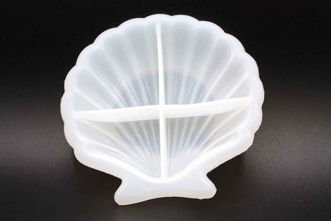 Beach Clam Shell Dish Silicone Mould, Silicone Mold, Silicone Mould ...