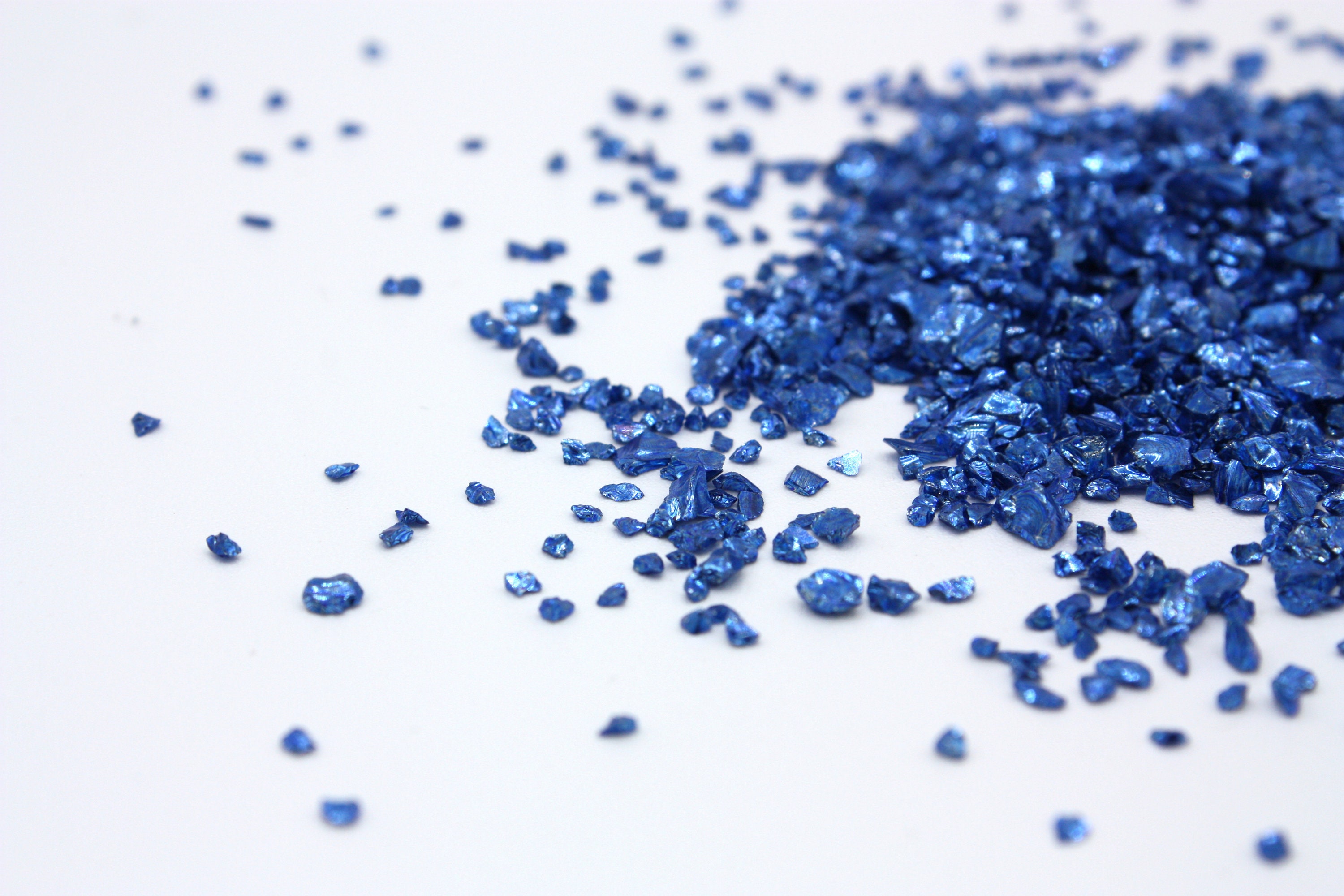 15g Blue Crushed Glass Resin Resin Art Craft Supplies - Etsy