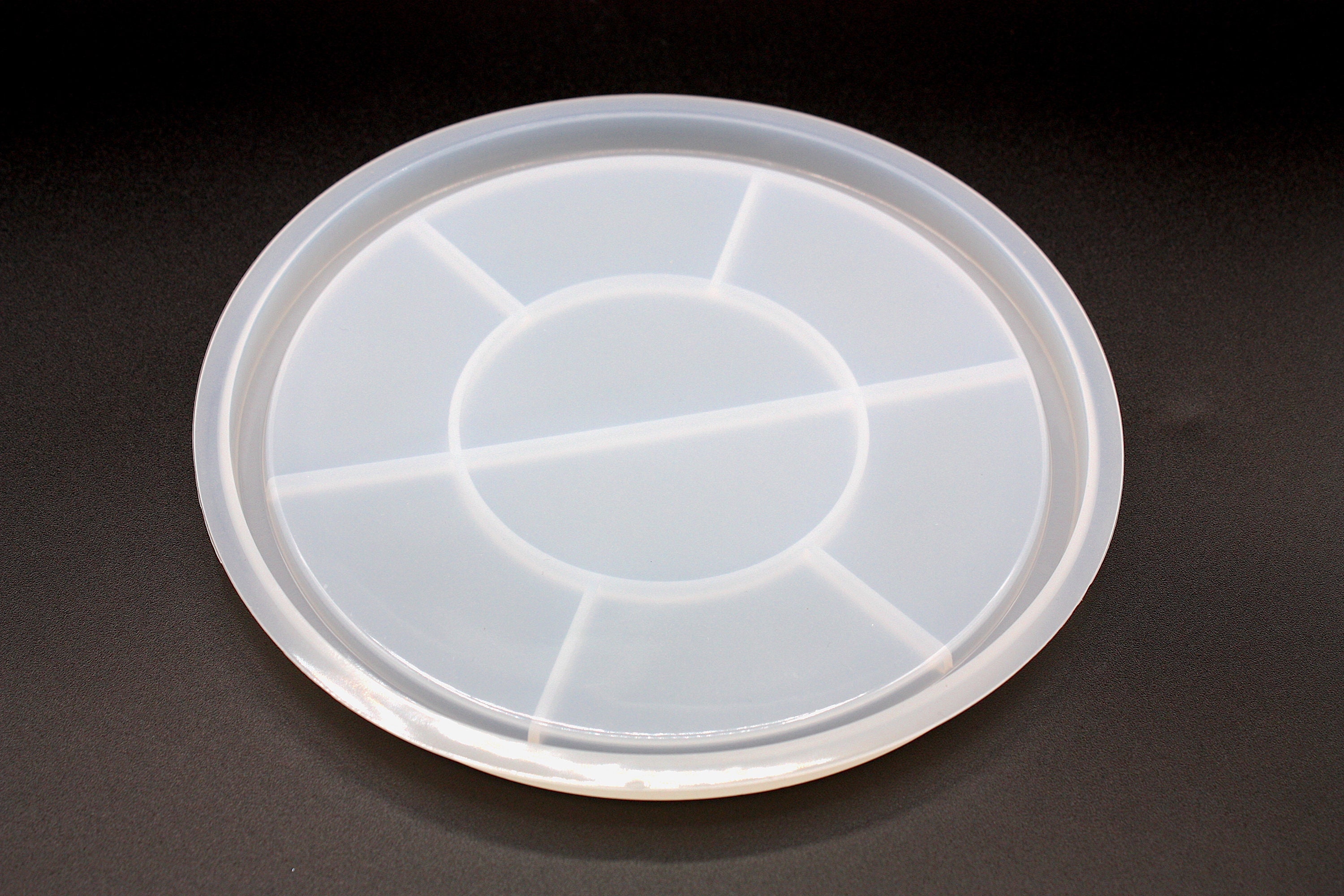 Round Silicone Tray Mould Resin Silicone Mould Resin Mold - Etsy
