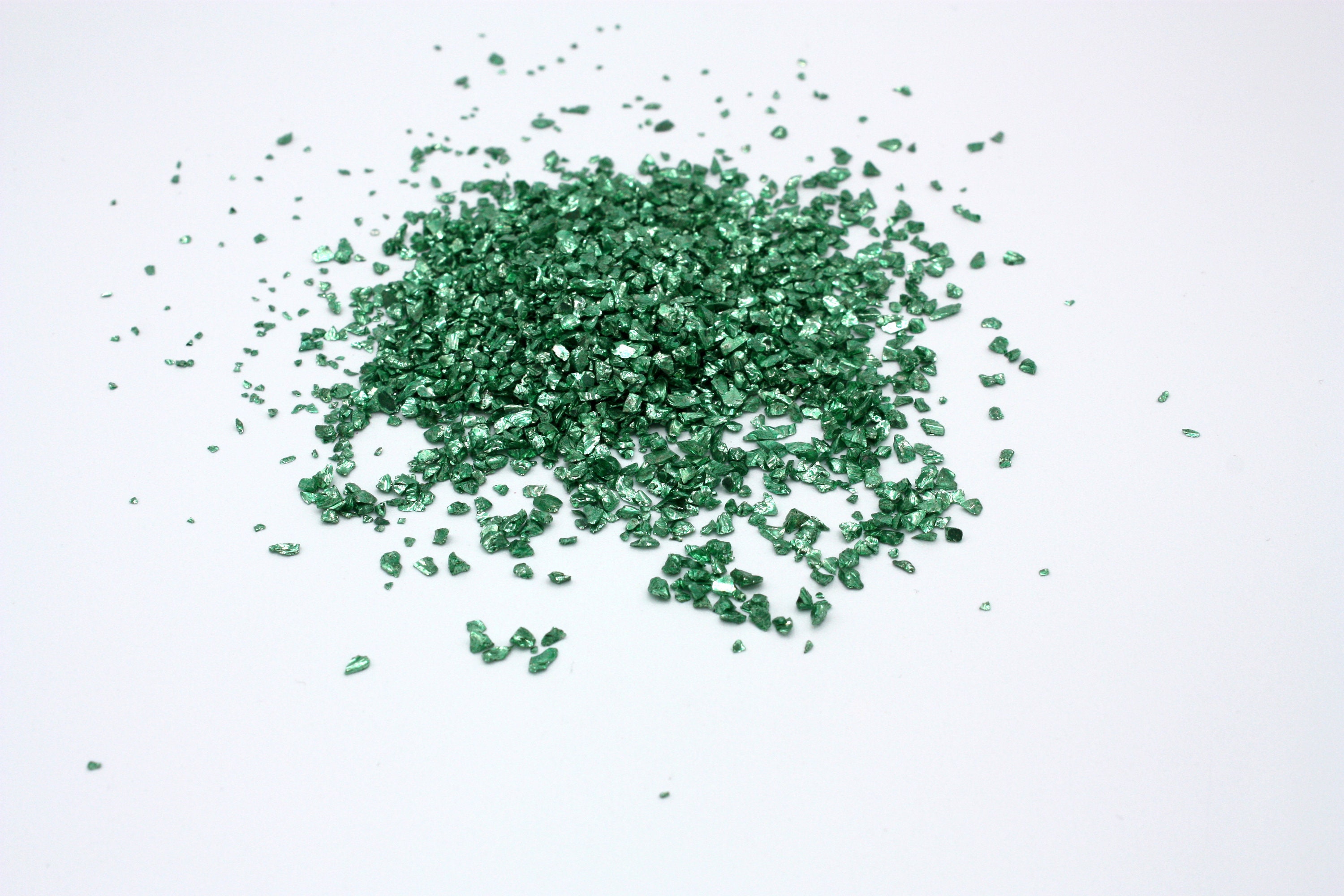 15g Green Crushed Glass Resin Resin Art Craft Supplies Etsy