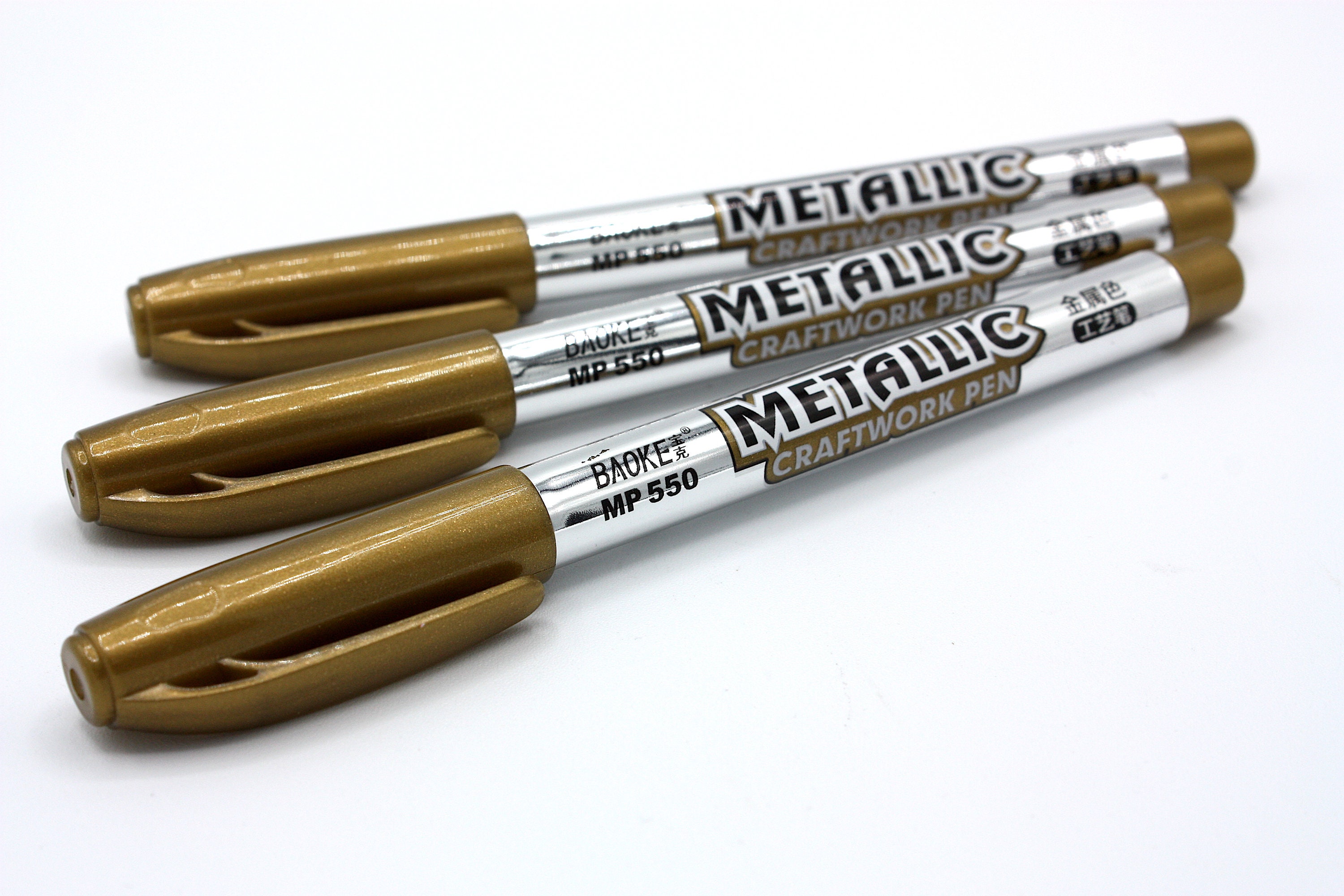 Gold Metallic Pen Gold Felt Tip Stationery Drawing | Etsy