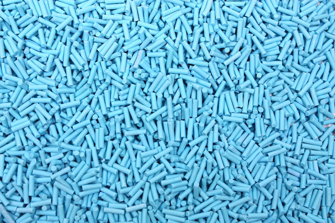 Sky Blue Polymer Clay Sprinkles, Clay Sprinkle, Slime Sprinkles, Fake ...