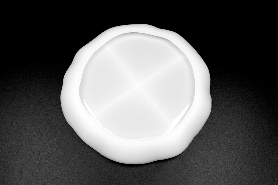 Round Bumpy Textured Silicone Dish Mould, Platter, Resin Silicone ...