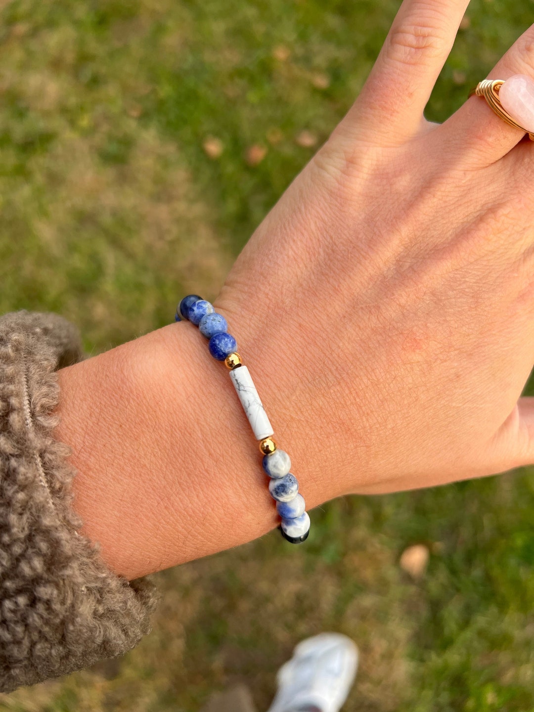 Calming Bracelet, Focus Bracelet, Concentration Bracelet, Gemstone ...