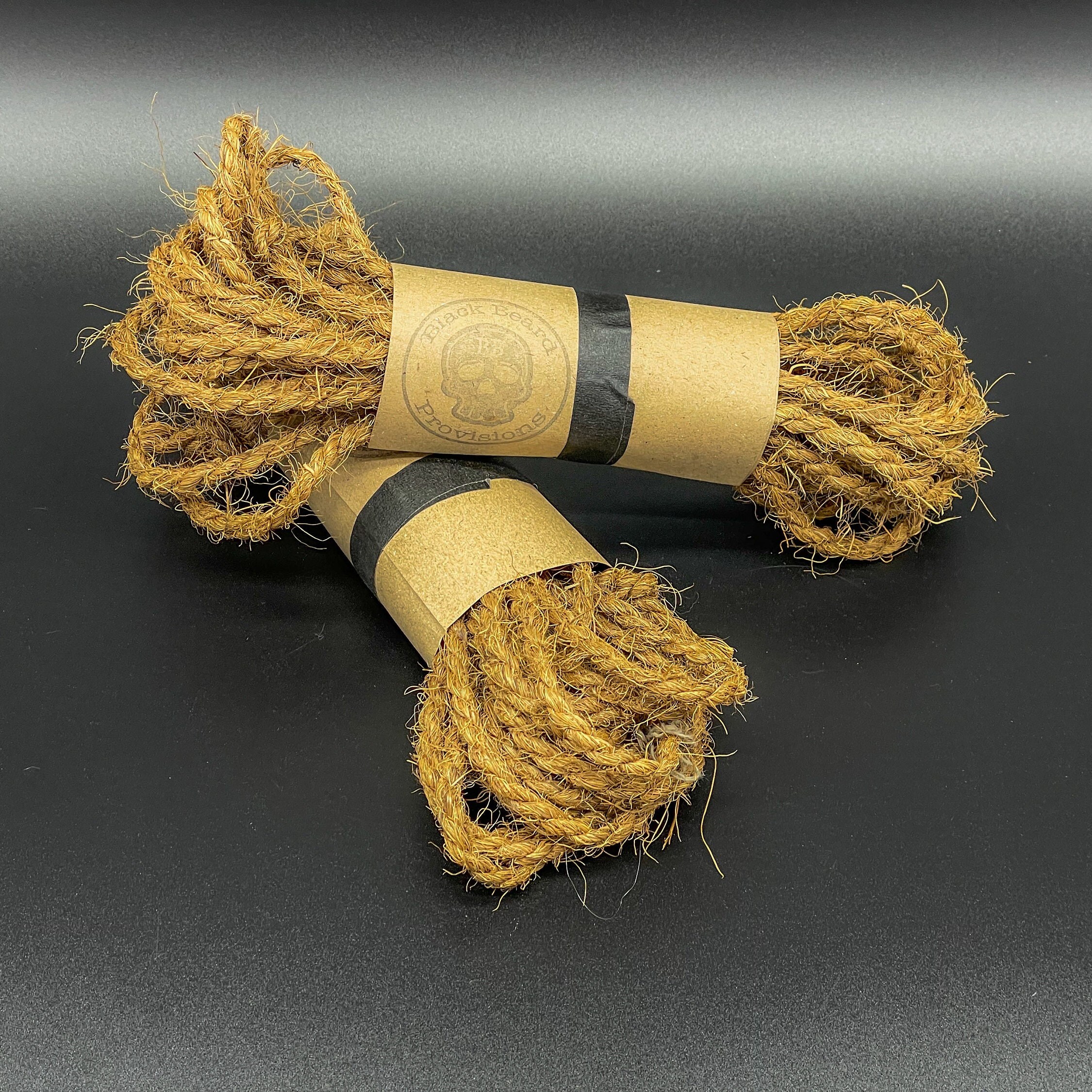 Blackbeard's Coconut Rope 8 Meter 26' Hank for Kinbaku & Shibari ...