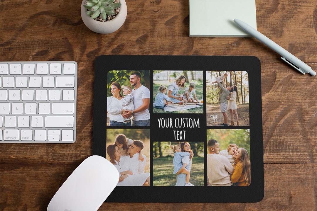 Custom Photo Mouse Pad Photo Collage Mouse Pad Personalized - Etsy