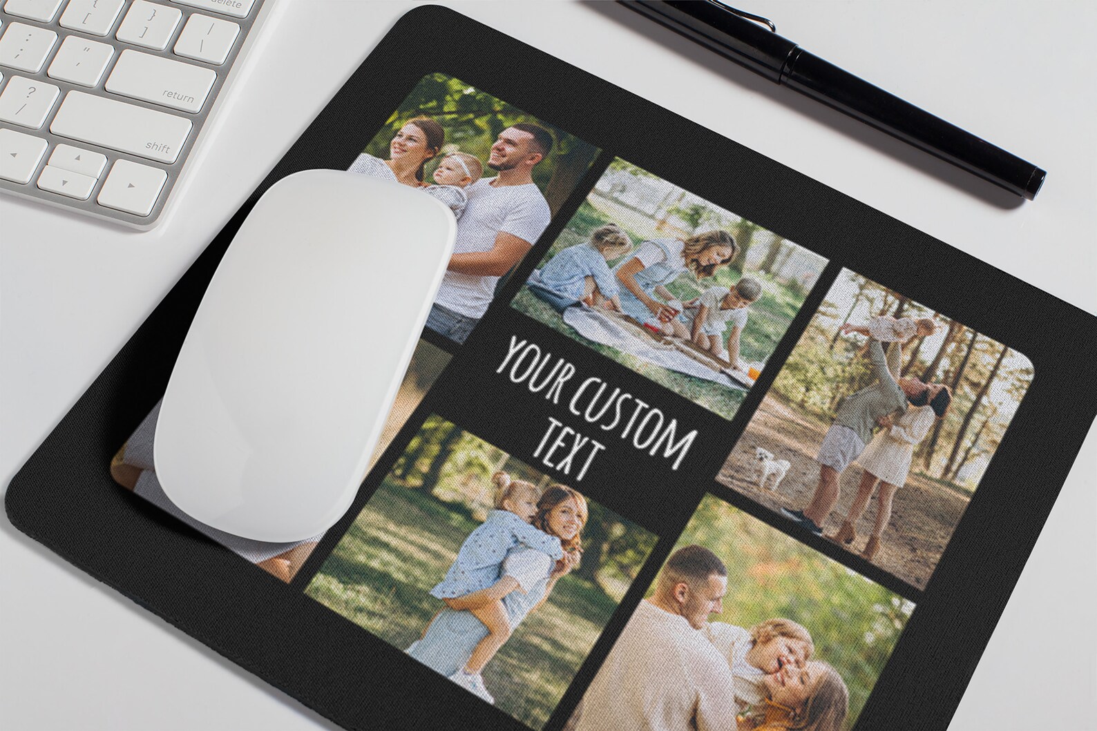 Custom Photo Mouse Pad Photo Collage Mouse Pad Personalized - Etsy