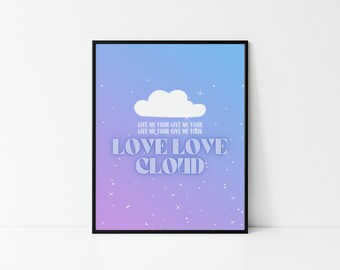 Seventeen Heaven's Cloud Poster Kpop Digital Print Download SVT Carat ...