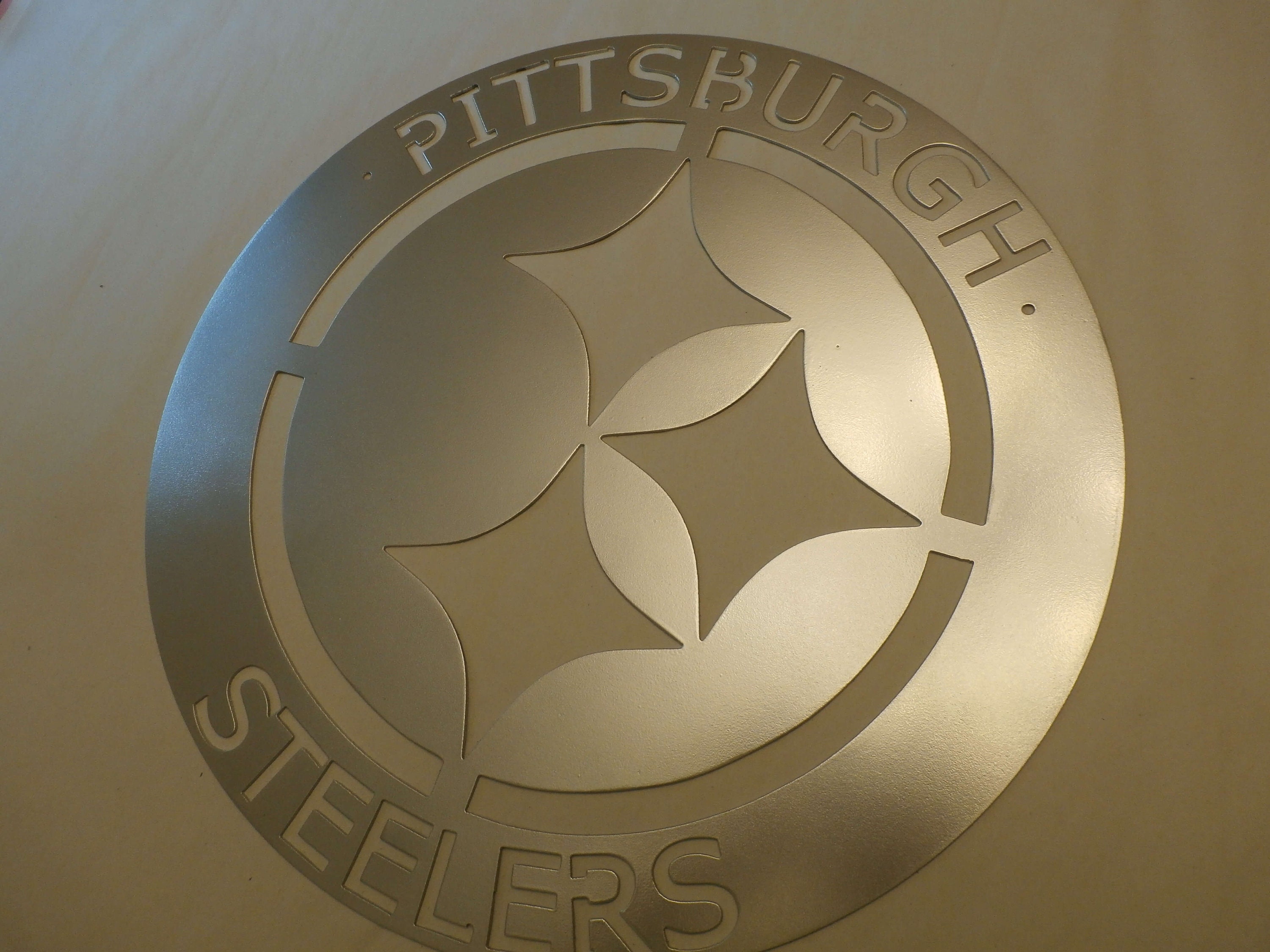 Custom Pittsburgh Steelers Metal Sign - Etsy
