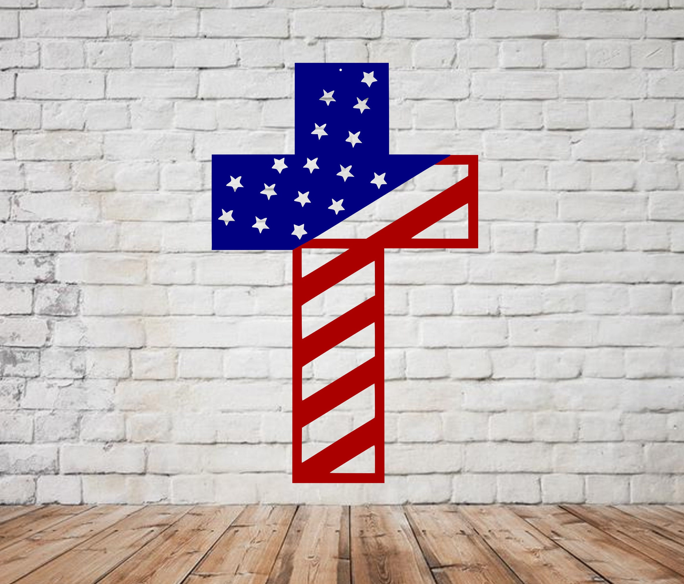 Steel Cross Flag Custom cross flag Custom cross Patriot | Etsy