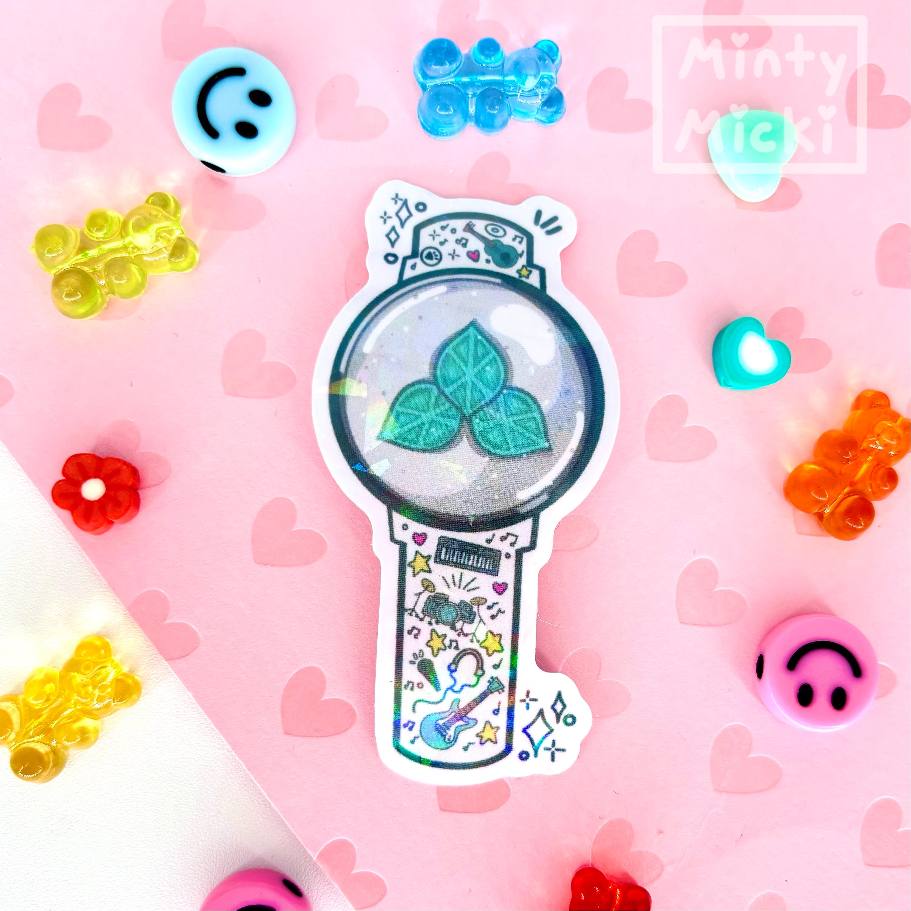 K-pop Lightstick Stickers | BTS | SVT | SKZ | Twice | Black Pink ...