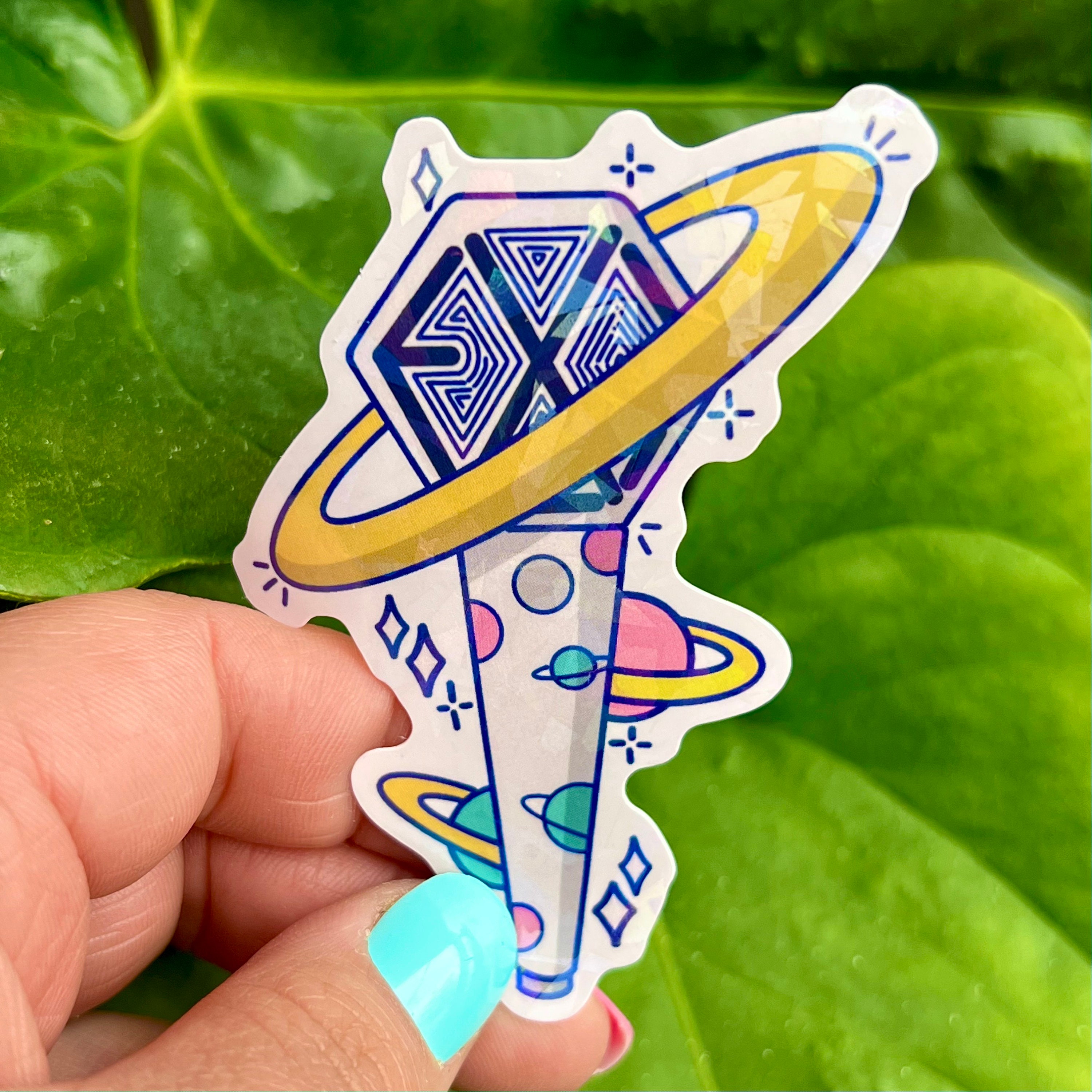 K-pop Lightstick Stickers BTS SVT SKZ Twice Black Pink Stray Kids ...