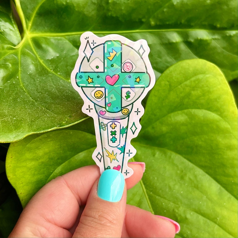 K-pop Lightstick Stickers BTS SVT SKZ Twice Black Pink Stray Kids ...