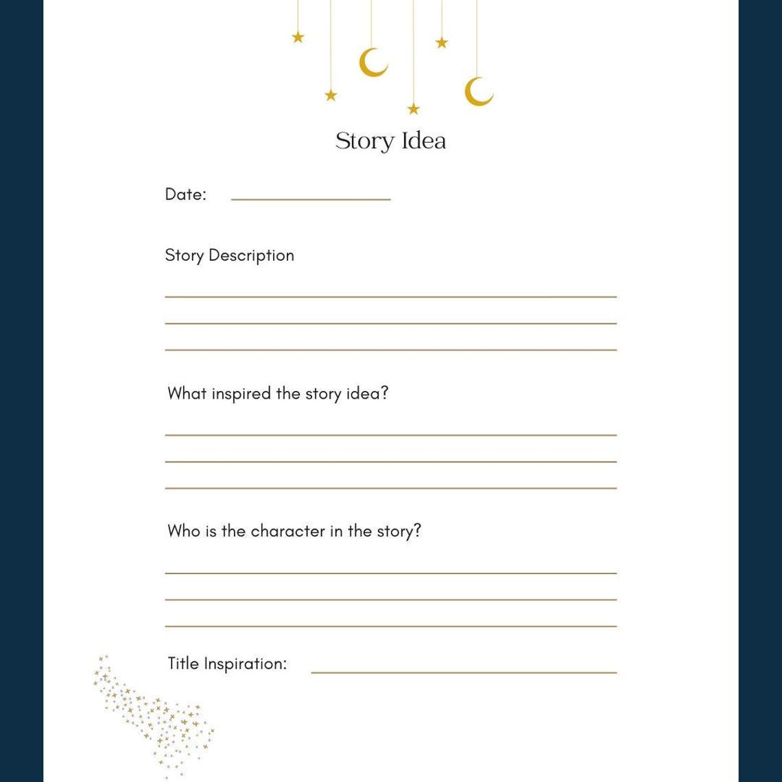 Fantasy Worldbuilding Journal and Writing Planner PDF - Etsy