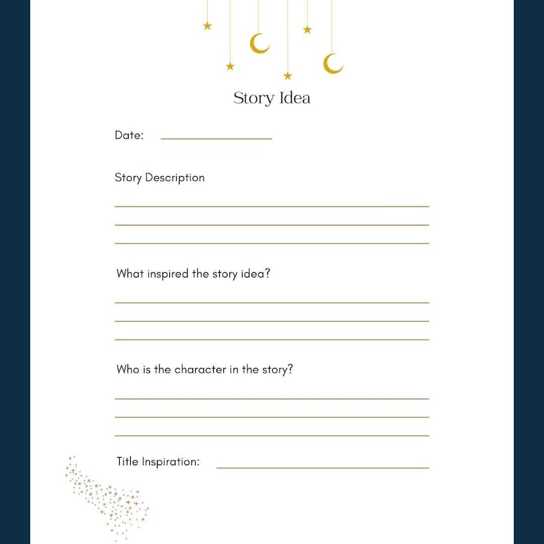 Fantasy Worldbuilding Journal and Writing Planner PDF - Etsy