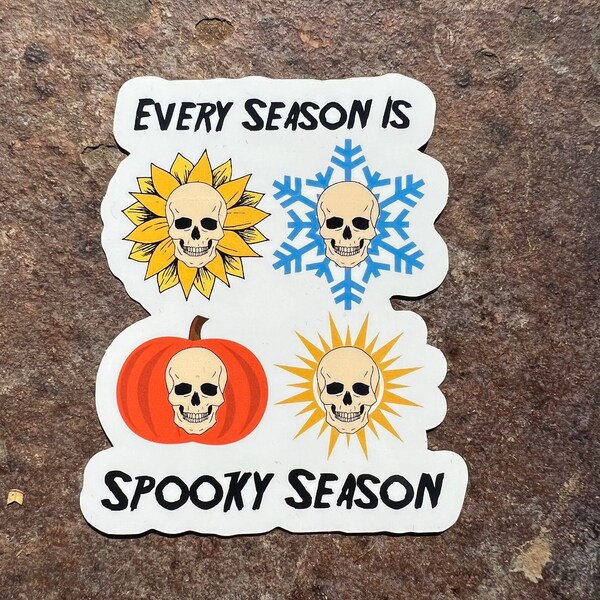 Spooky Season Sticker - Etsy