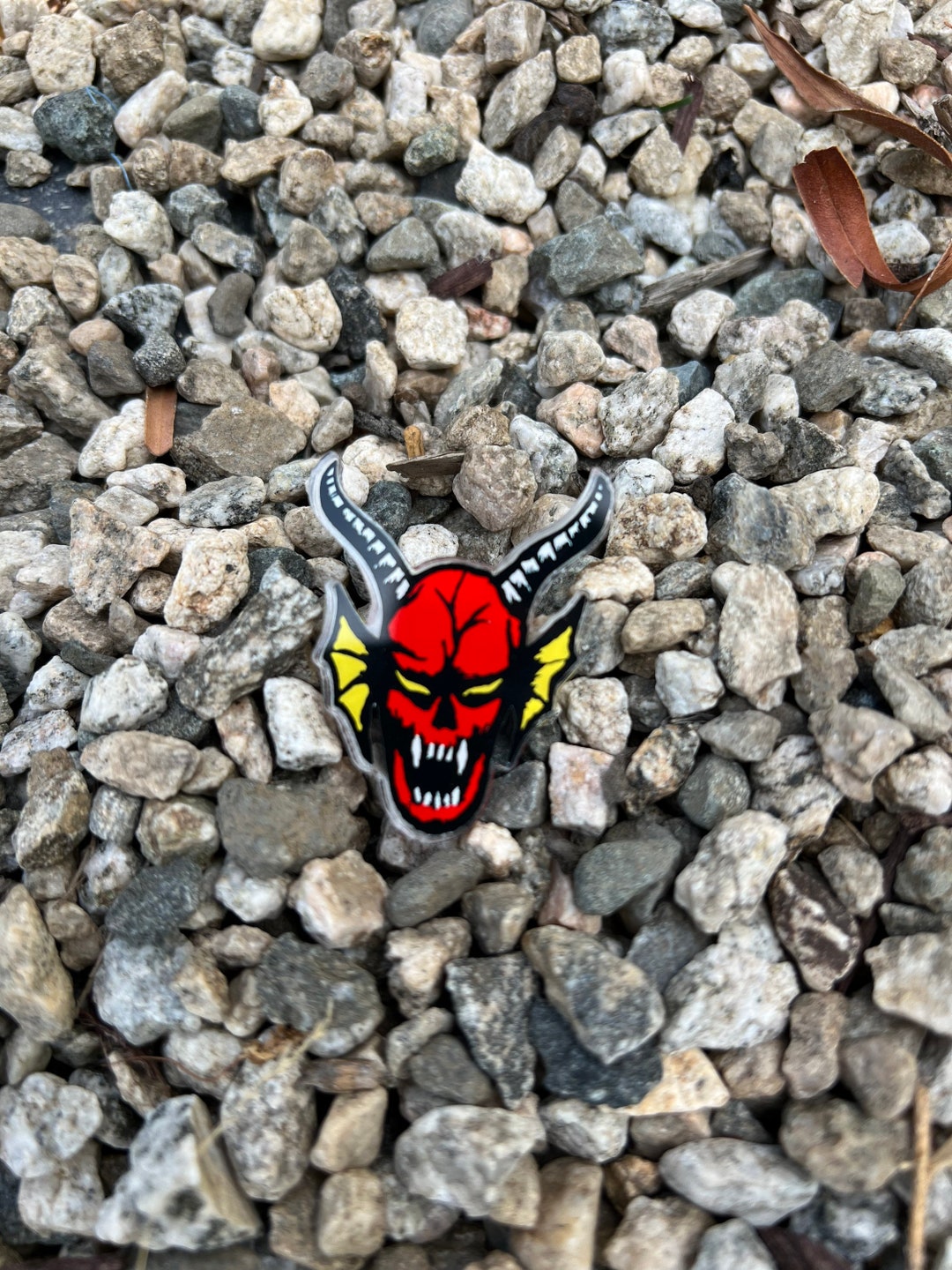 Hell Devil Red Fire Pin - Etsy