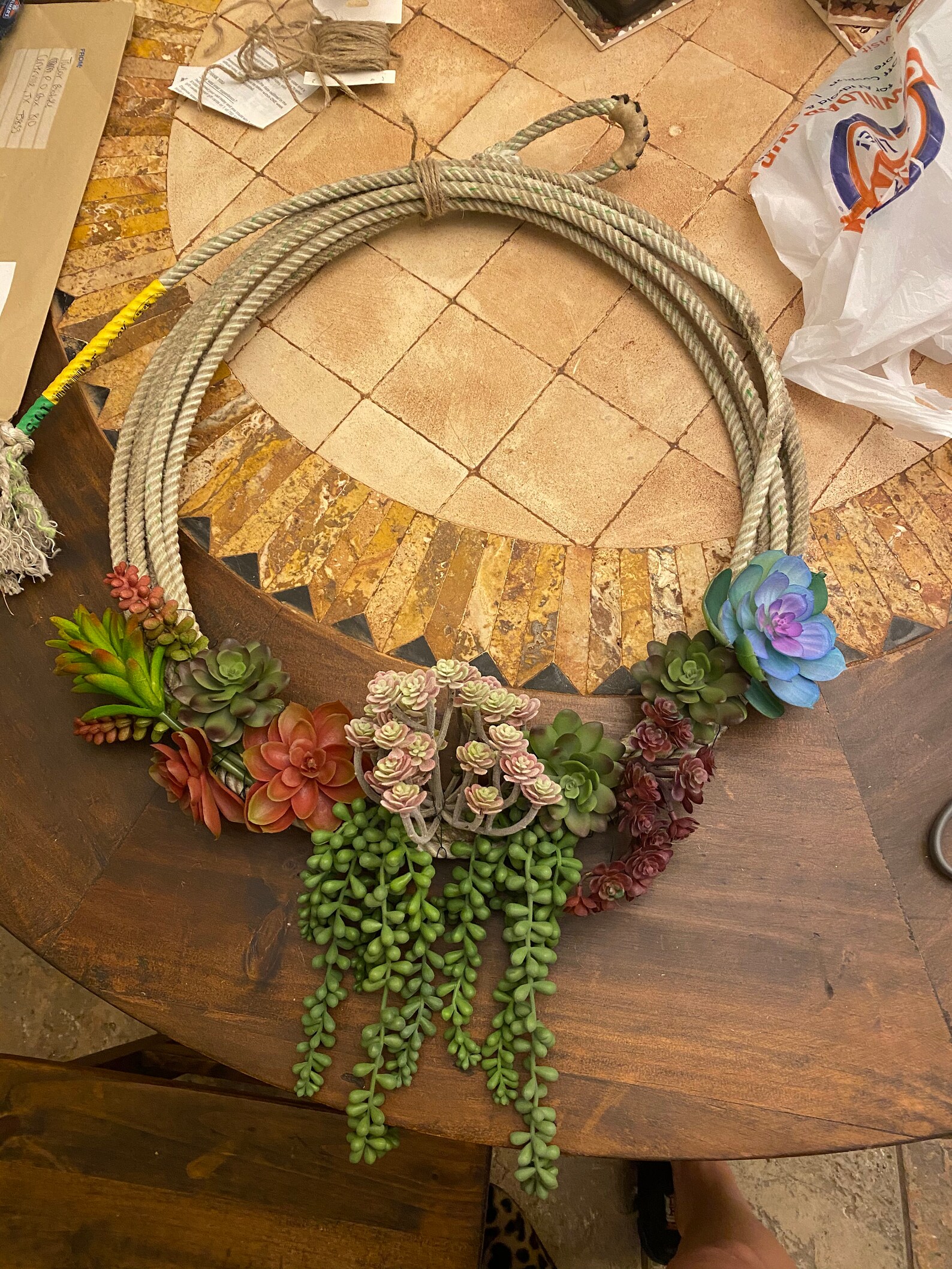 Rope Wreath - Etsy