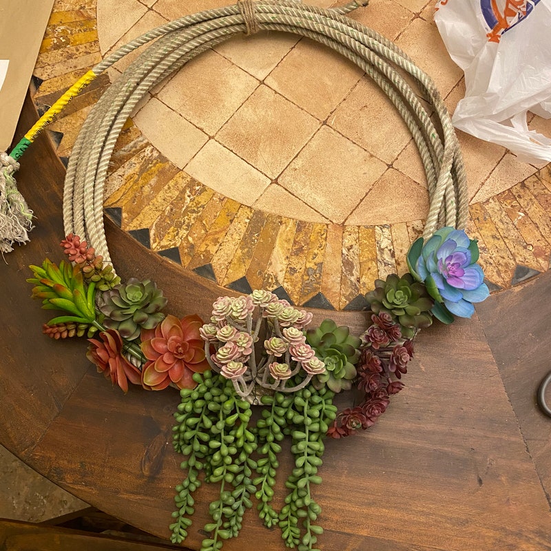 Lariat Rope Wreath - Etsy