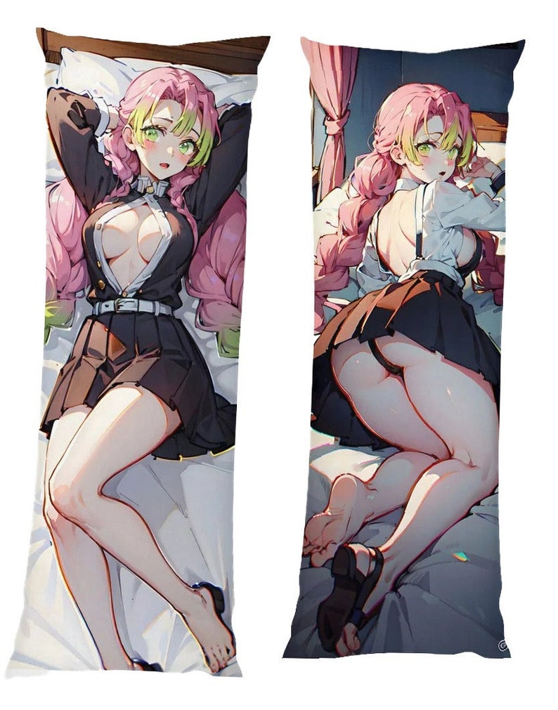 Mitsuri Body Pillow Mitsuri Kanroji Body Pillow Case Body Etsy