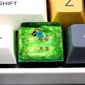 Legend of Zelda Keycap, Zelda Gifts Resin Keycap, Custom Artisan ...